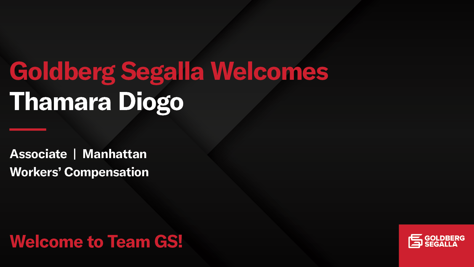 Goldberg Segalla Welcomes Thamara Diogo - Goldberg Segalla