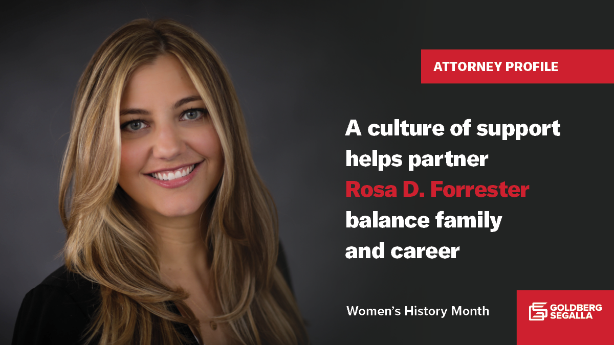 A Culture of Support Helps Partner Rosa D. Forrester Balance Family and ...