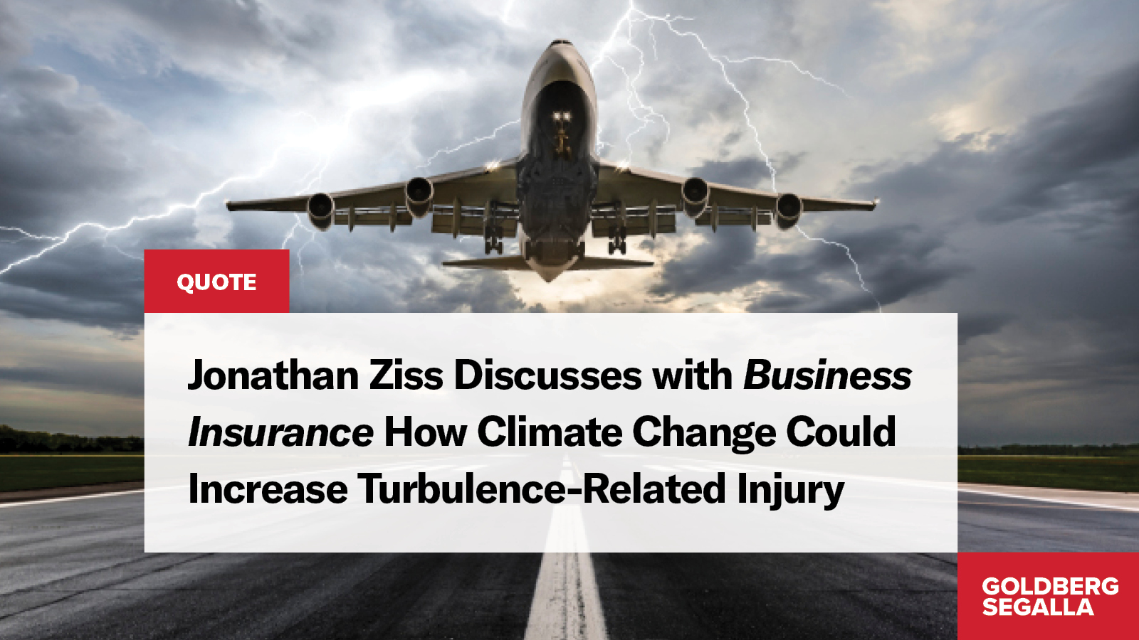 Jonathan Ziss Discusses How Climate Change Could Increase Turbulence ...