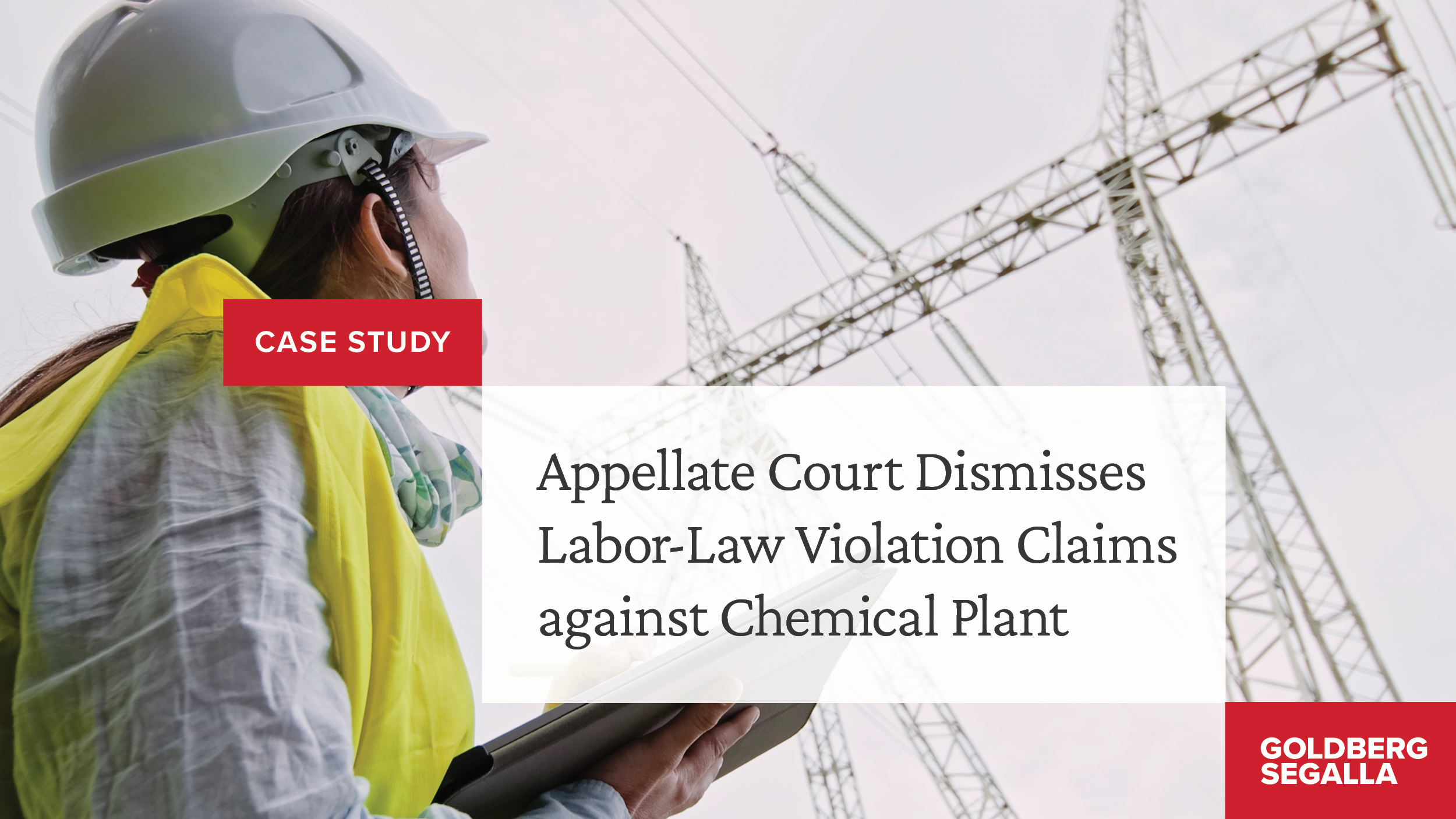 Appellate Court Dismisses Labor-Law Violation Claims against Chemical ...