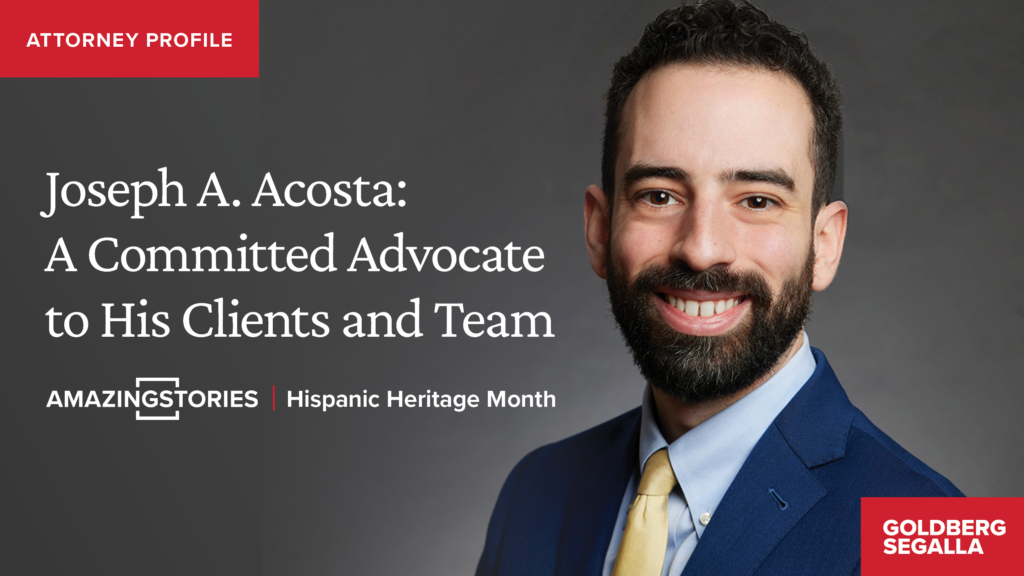 Joseph Acosta: Committed to the Success of His Clients and Team GS ...
