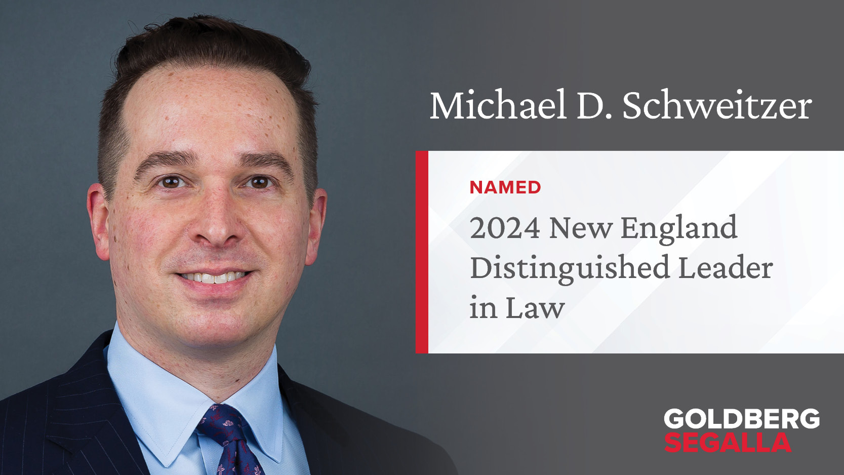 Michael D. Schweitzer Named a 2024 New England Distinguished Leader in ...